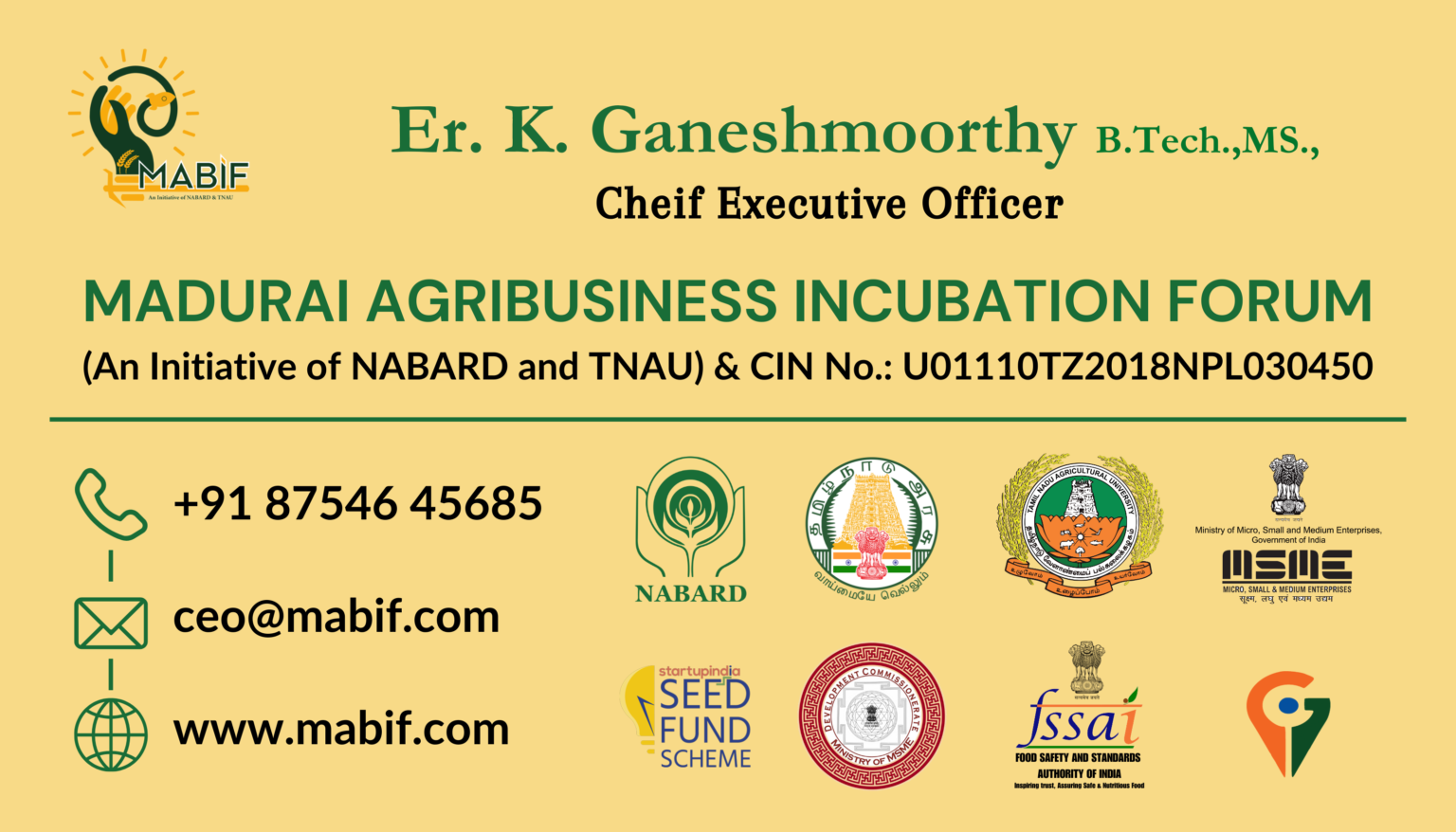 Contact Us – MABIF