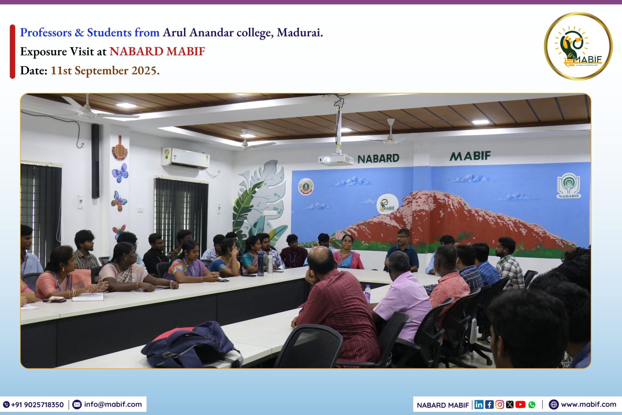 Students Exposure Visit – MABIF