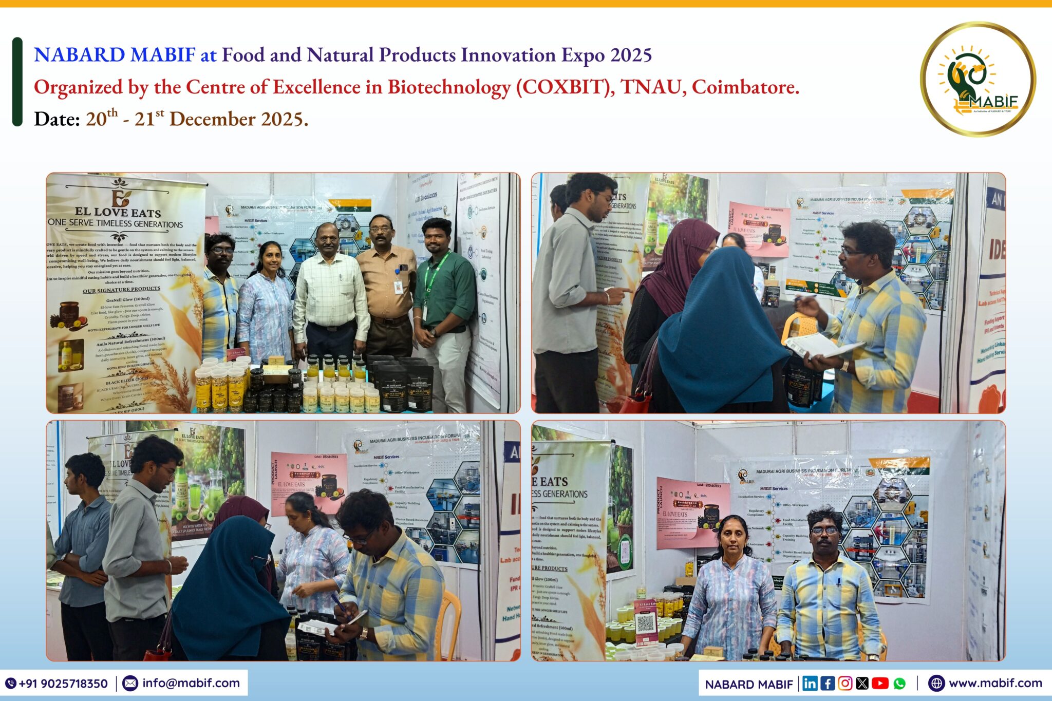 MABIF at “Food and Natural Products Innovation Expo 2025” – MABIF